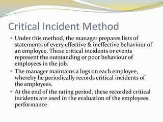 Performance appraisal | PPT