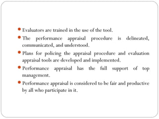 Performance appraisal | PPT
