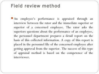 Performance appraisal | PPT