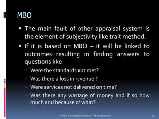 Performance appraisal in Human Resource Management | PPTX