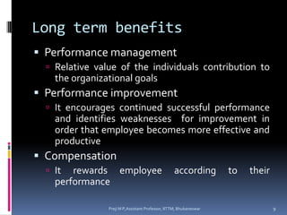 Performance appraisal in Human Resource Management | PPTX