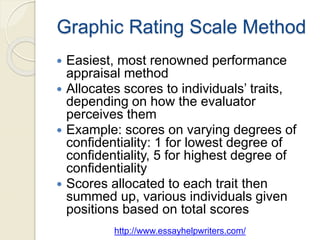 Performance appraisal | PPTX