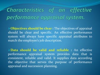 Performance appraisal | PPTX