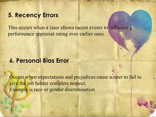 Performance appraisal - Industrial Psychology | PPTX