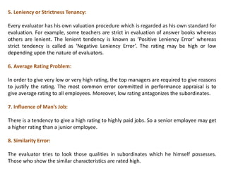 Performance Appraisal | PPTX