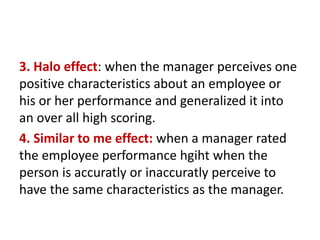 Performance appraisal | PPTX