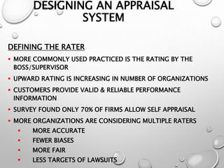 Performance appraisal | PPTX