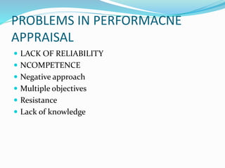 Performance appraisal | PPTX