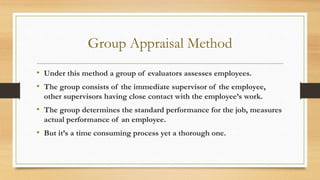 Performance appraisal (Human Resource Management) | PPTX