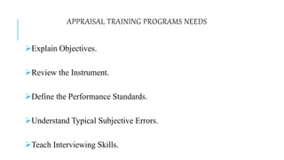 Performance appraisal | PPTX | Resume Writing and Advice | Job Search