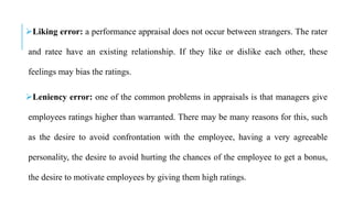 Performance appraisal | PPTX | Resume Writing and Advice | Job Search