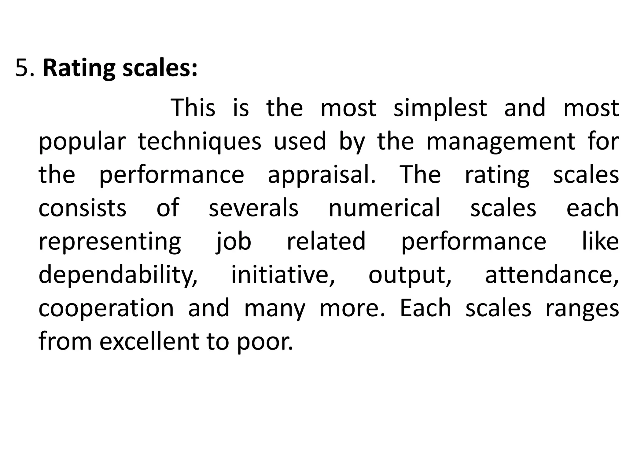 PRESENTATION ON PERFORMANCE APPRAISAL SYSTEM | PPTX