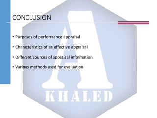 Performance appraisal | PPT