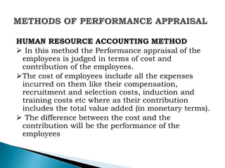 Performance appraisal | PPTX