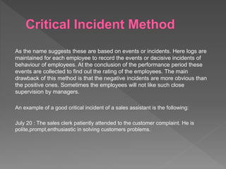 Performance Appraisal - Meaning, Importance, Limitations & Types | PPTX