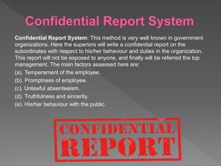 Performance Appraisal - Meaning, Importance, Limitations & Types | PPTX