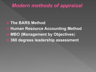 Performance Appraisal - Meaning, Importance, Limitations & Types | PPTX