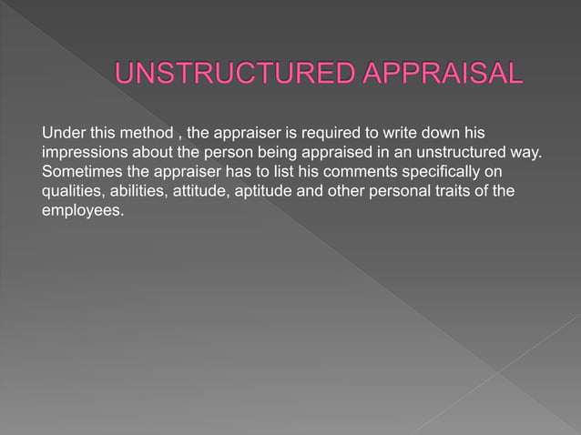 Performance Appraisal - Meaning, Importance, Limitations & Types | PPTX