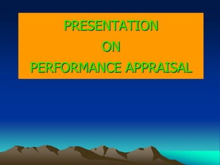 Performance Appraisal System introduction | PPT