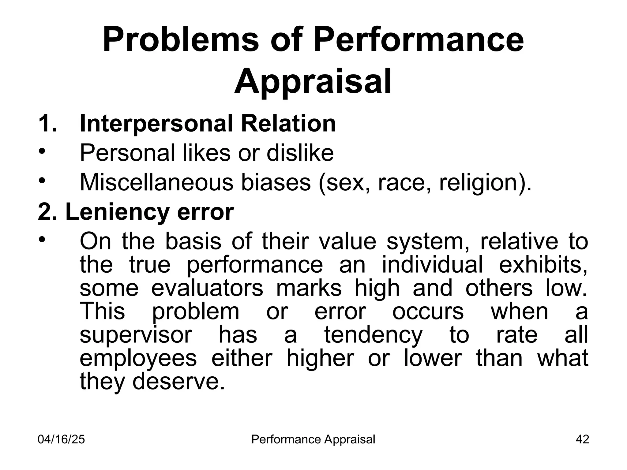 Performance Appraisal.111111111111111ppt | PPT