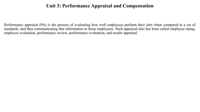 Human Resource Management - Performance Appraisal.pptx