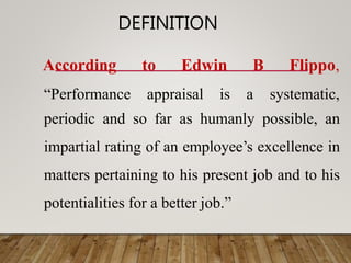 Performance appraisal concept | PPTX