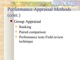 Performance appraisal | PPT