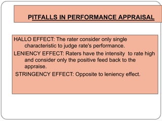 Performance appraisal module iii | PPT