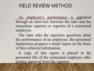 Performance appraisal tools & methods | PPTX | Resume Writing and ...