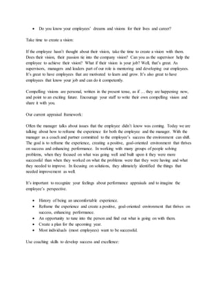 Performance appraisal comments by employee | DOCX