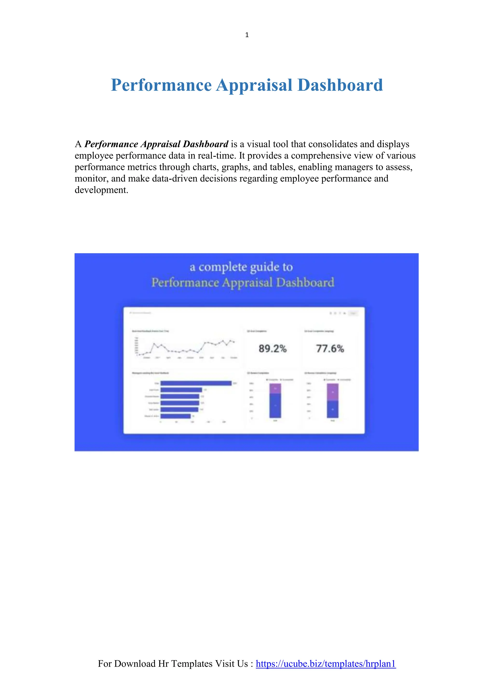 Performance Appraisal Dashboard - Guide 2024.docx