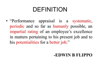Performance Appraisal Dr.Rangappa.S.Ashi Associate Professor SDM ...