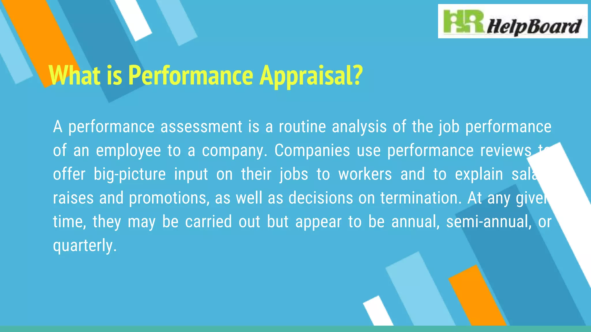 Performance Appraisal PPT | Learn All about Performance Appraisal | PPTX