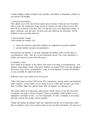 Performance appraisal for teachers | PDF