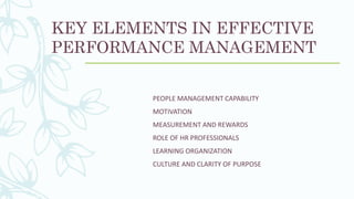 Performance appraisal in service sector | PPTX