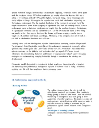 Performance appraisal journal | DOCX