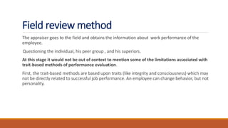 Performance appraisal methods | PPT