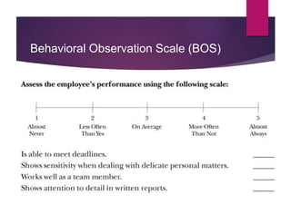 Performance Appraisal Methods.ppt | Human Resources | Business