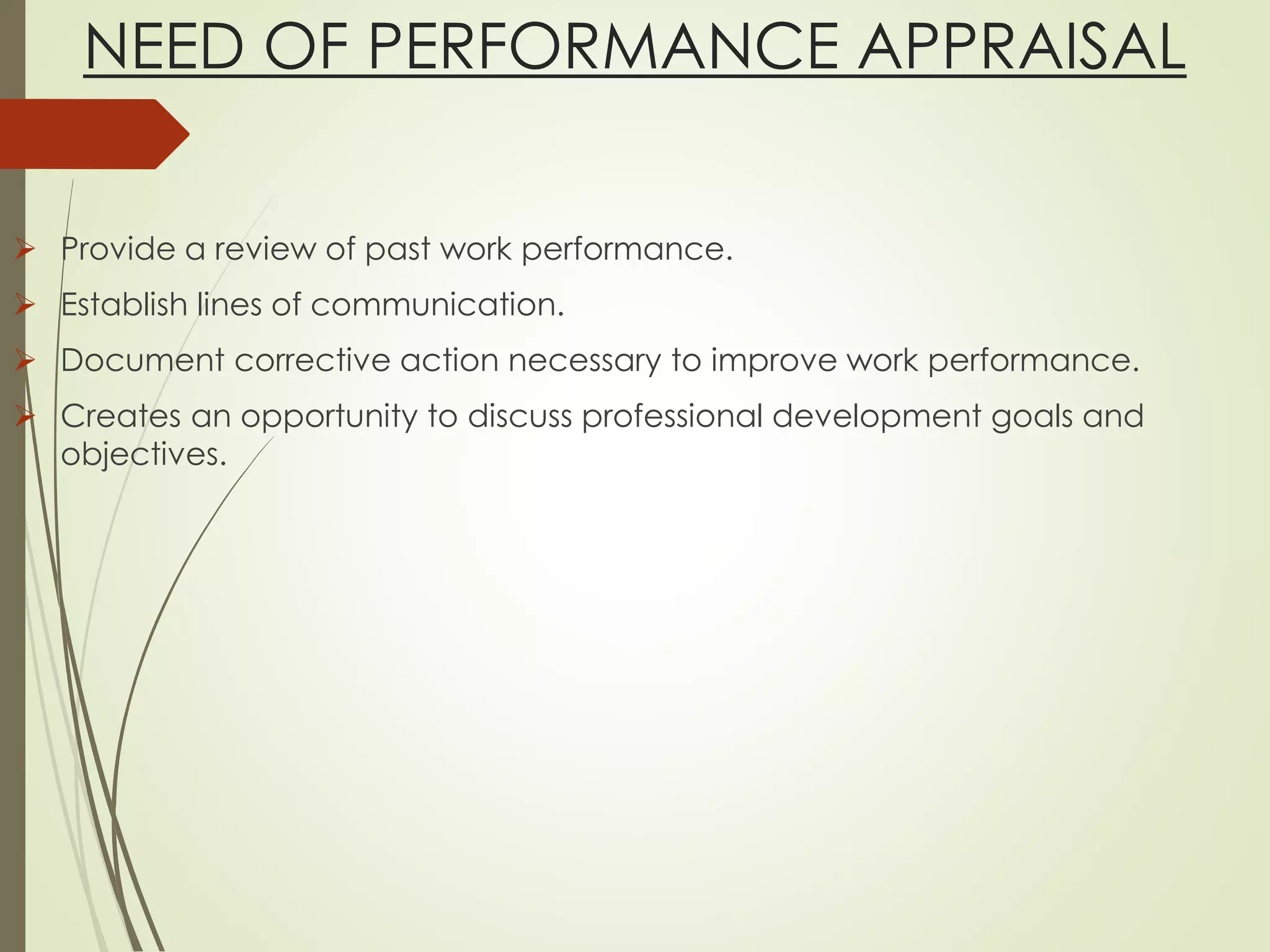Performance appraisal ppt | PPTX