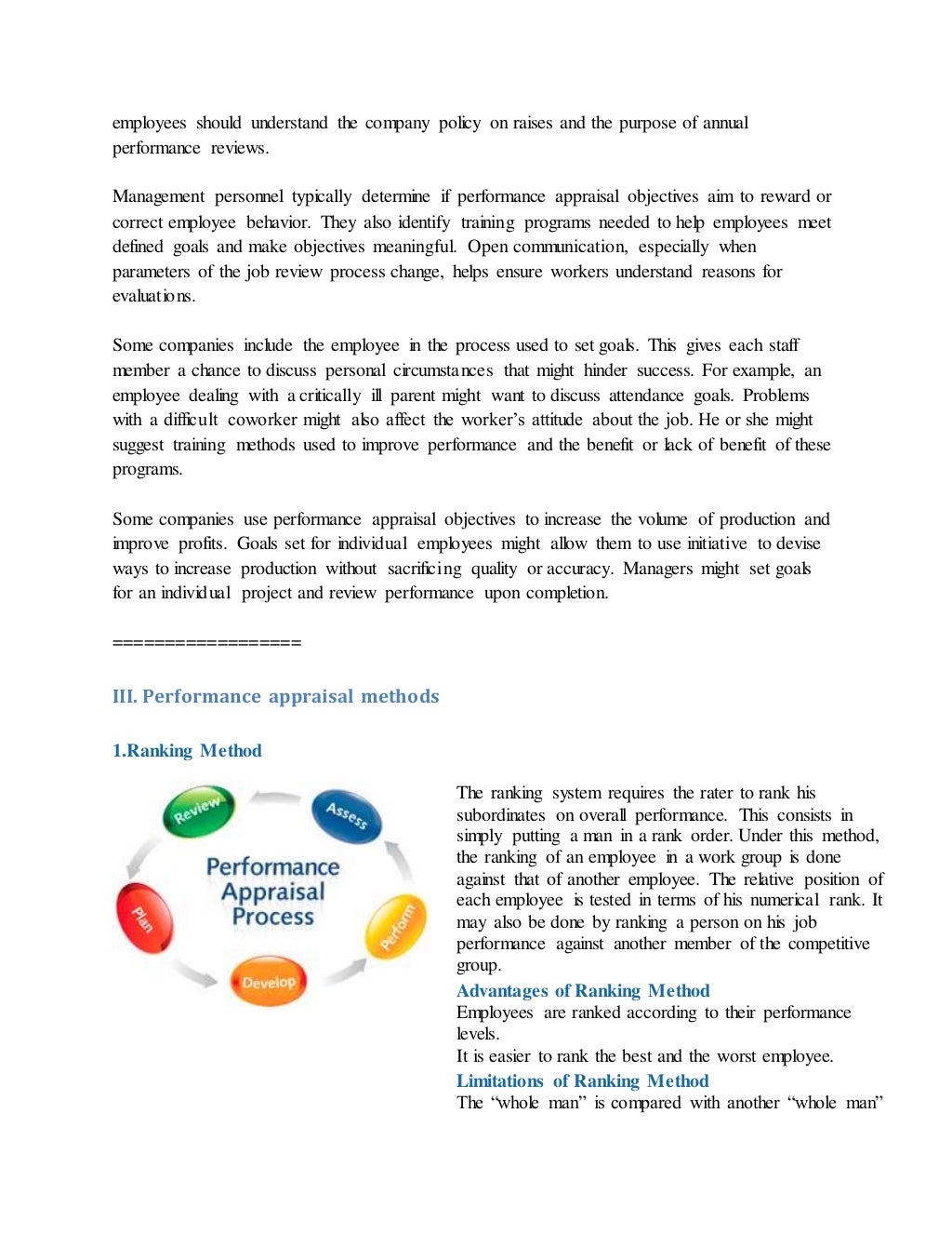 Performance Appraisal Objectives Examples performance-appraisal-objectives-examples