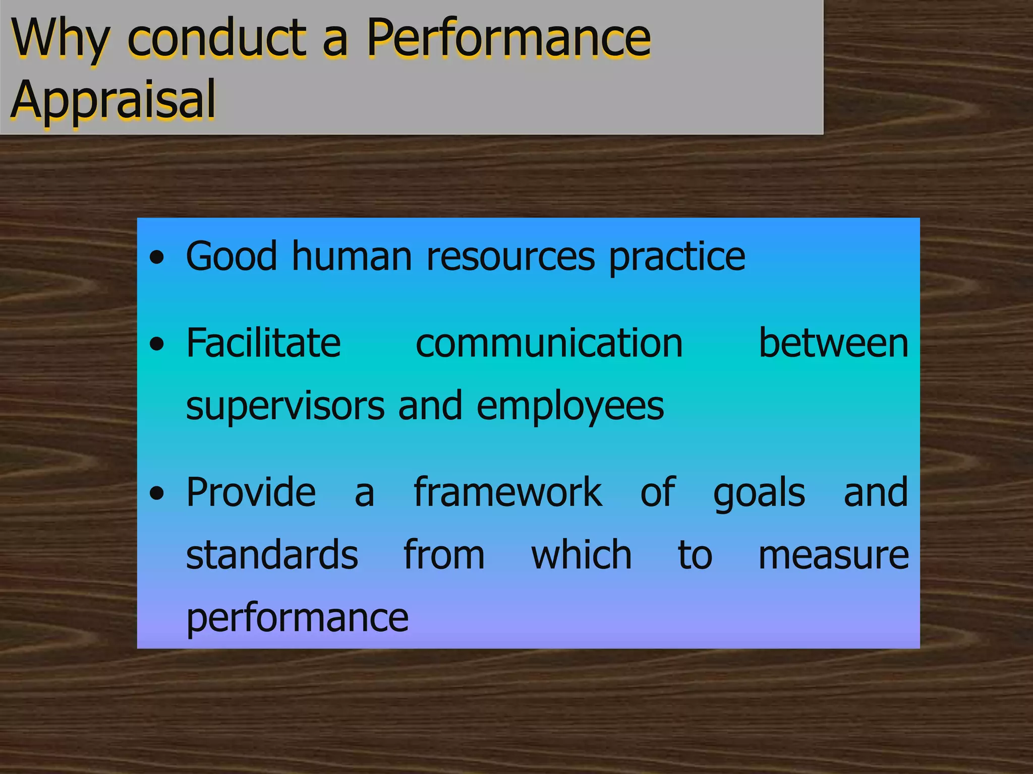 Performance appraisal ppt | PPTX