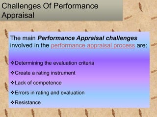Performance appraisal ppt | PPTX