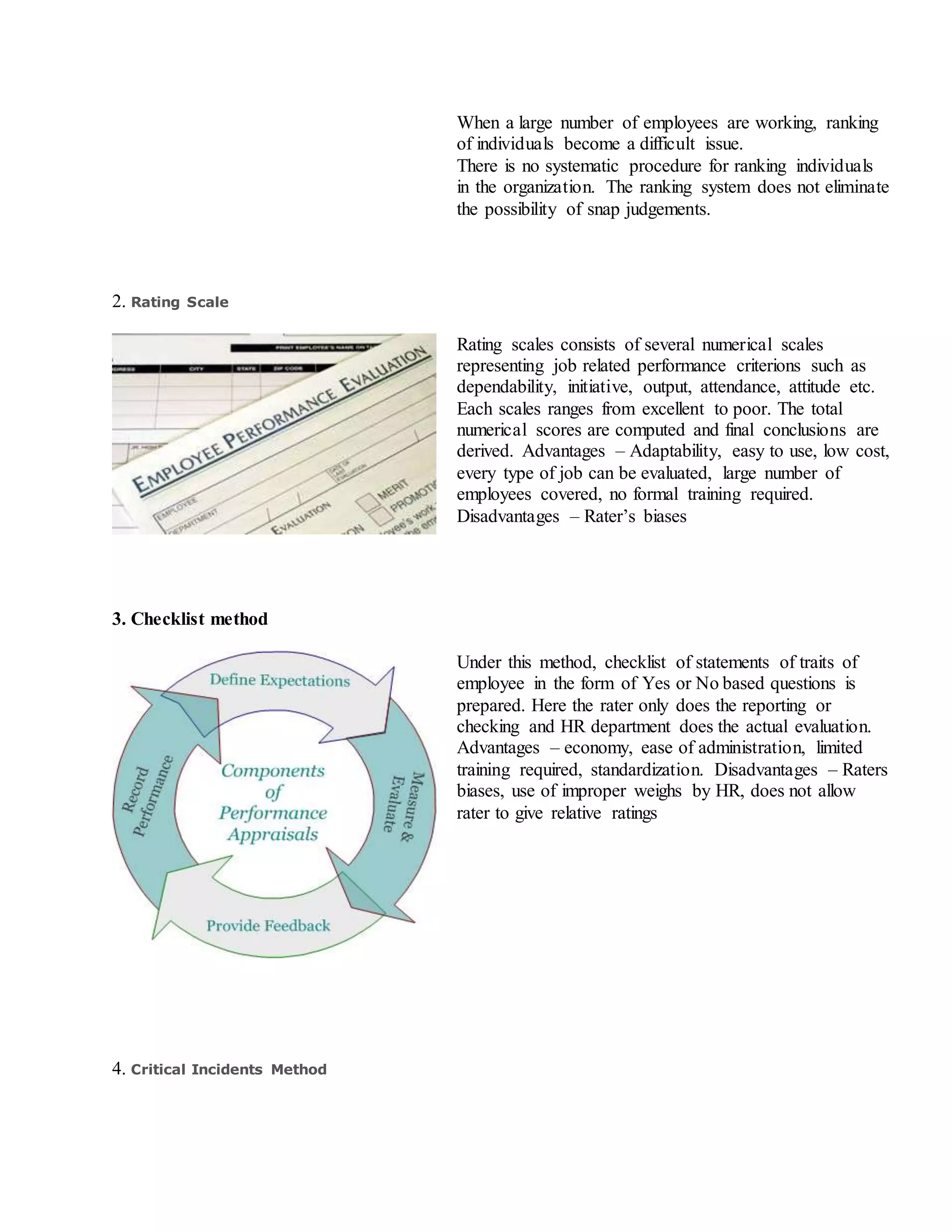 Performance appraisal research papers | DOCX