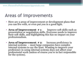 Performance Appraisals Improvement | PPT | Careers