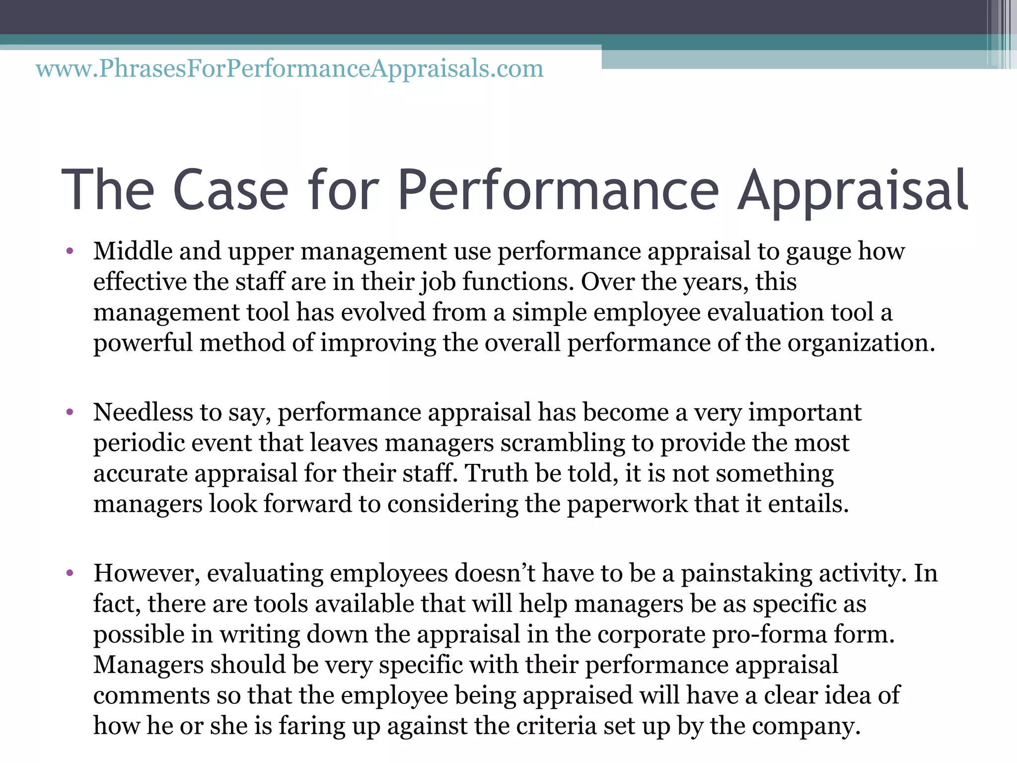 Performance Appraisals Ultimate Guide | PPT