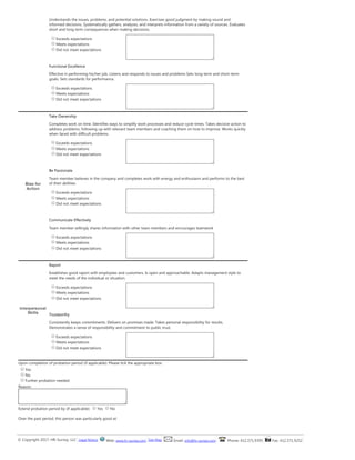 Performance appraisal survey demo | PDF