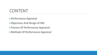 Performance appraisal System | PPTX