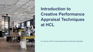 Performance Appraisal Techniques of company | PPTX