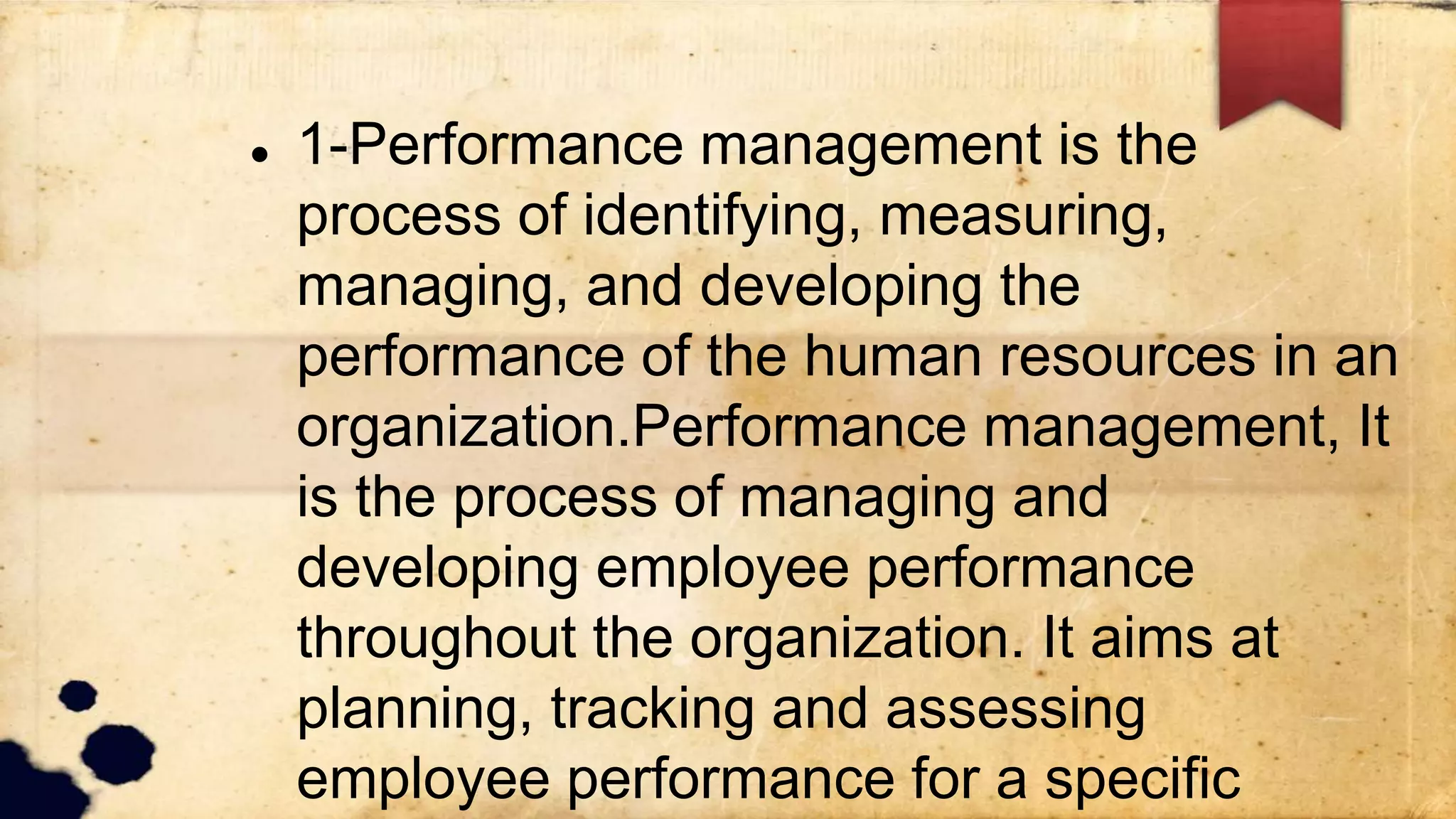 Performance appraisal vs Performance management | PPTX