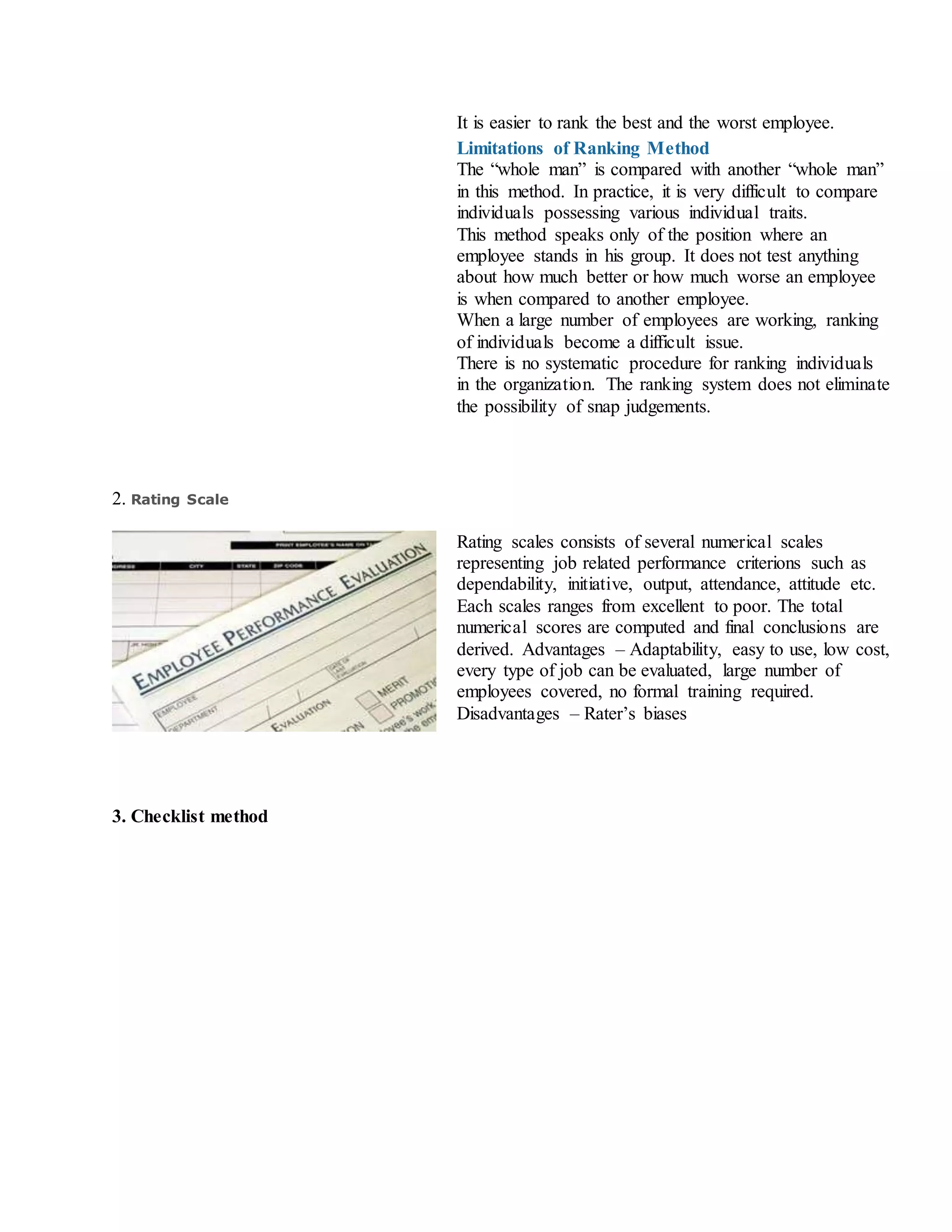 Performance appraisal wording examples | PDF